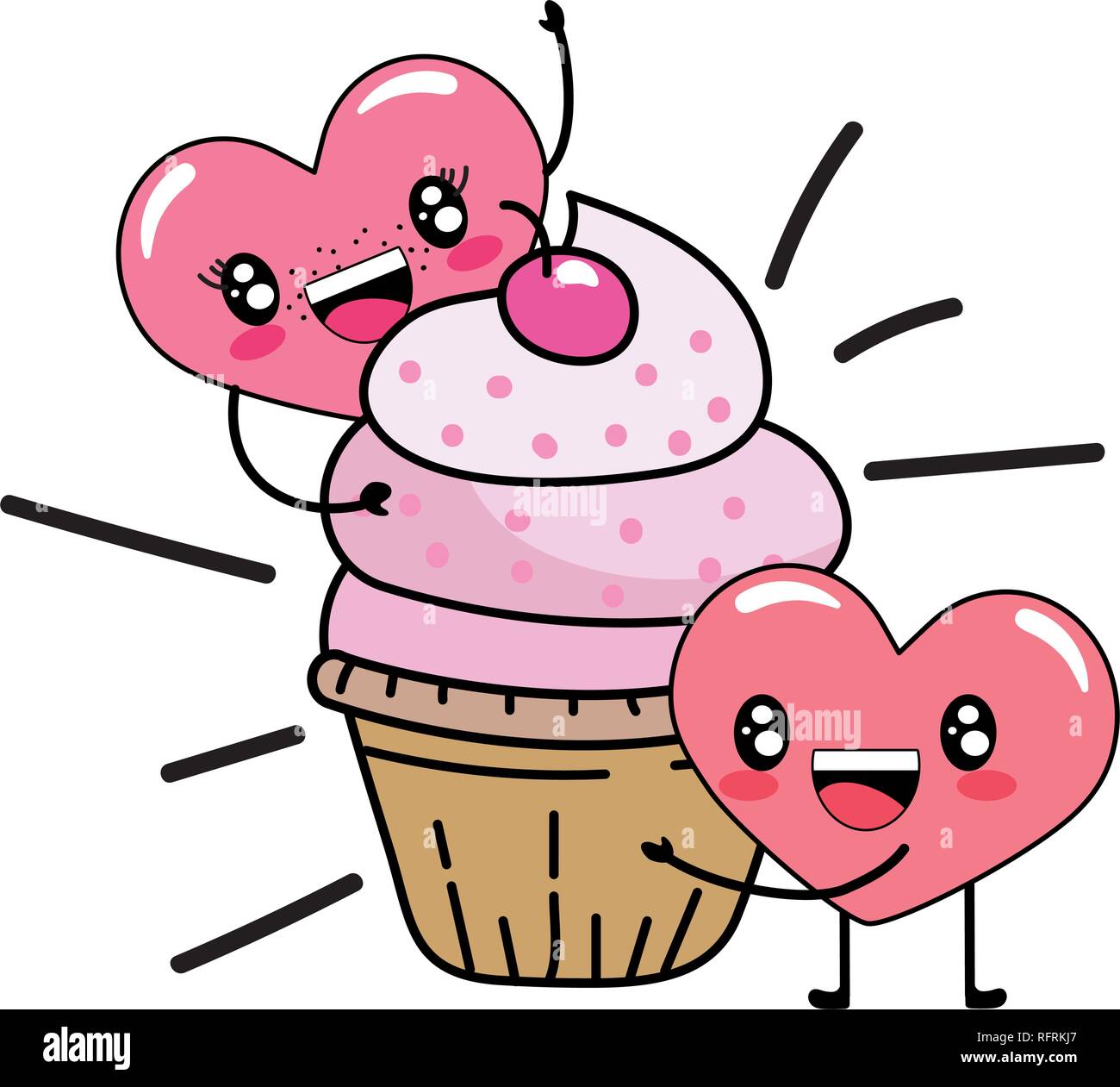 love heart couple cartoon Stock Vector Image & Art - Alamy