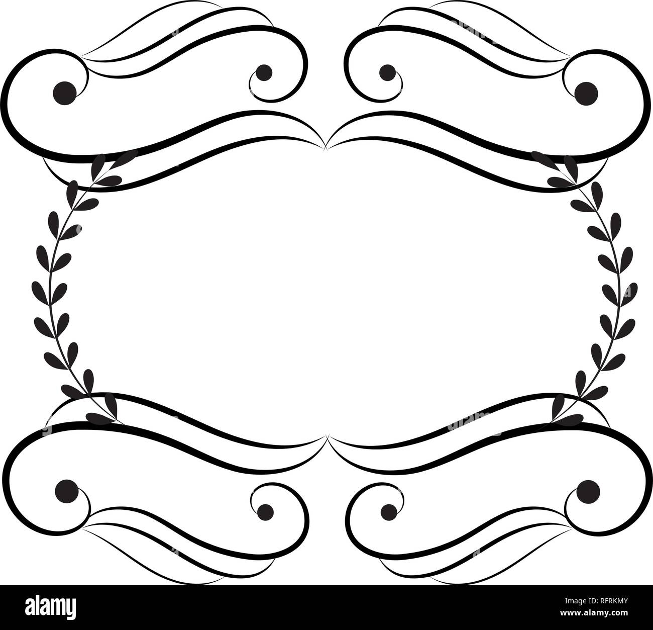 Christmas greeting card empty Black and White Stock Photos & Images - Alamy