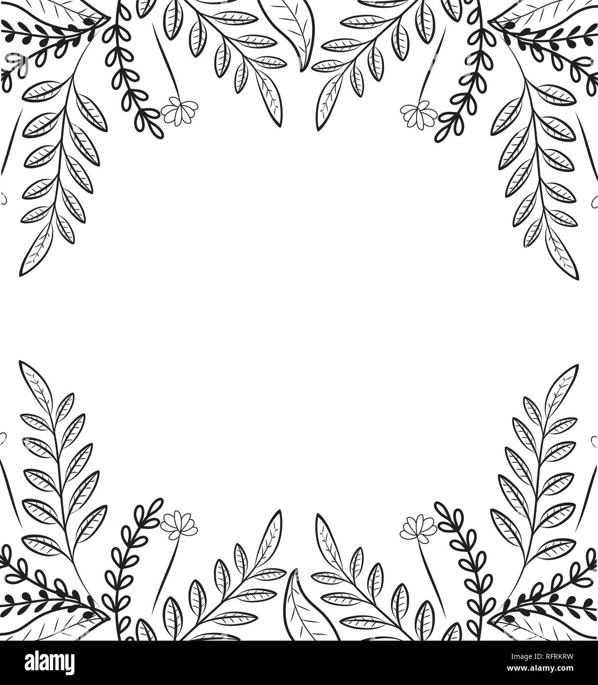 flowers wreath cartoon Stock Vector Image & Art - Alamy