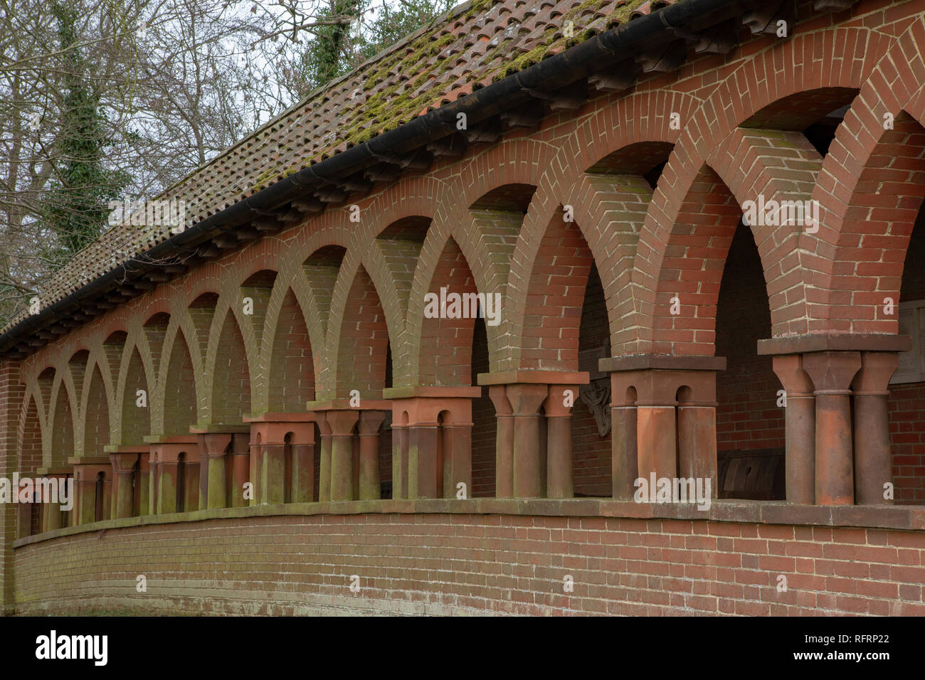 Watts chapel cemetery compton surrey hi-res stock photography and ...