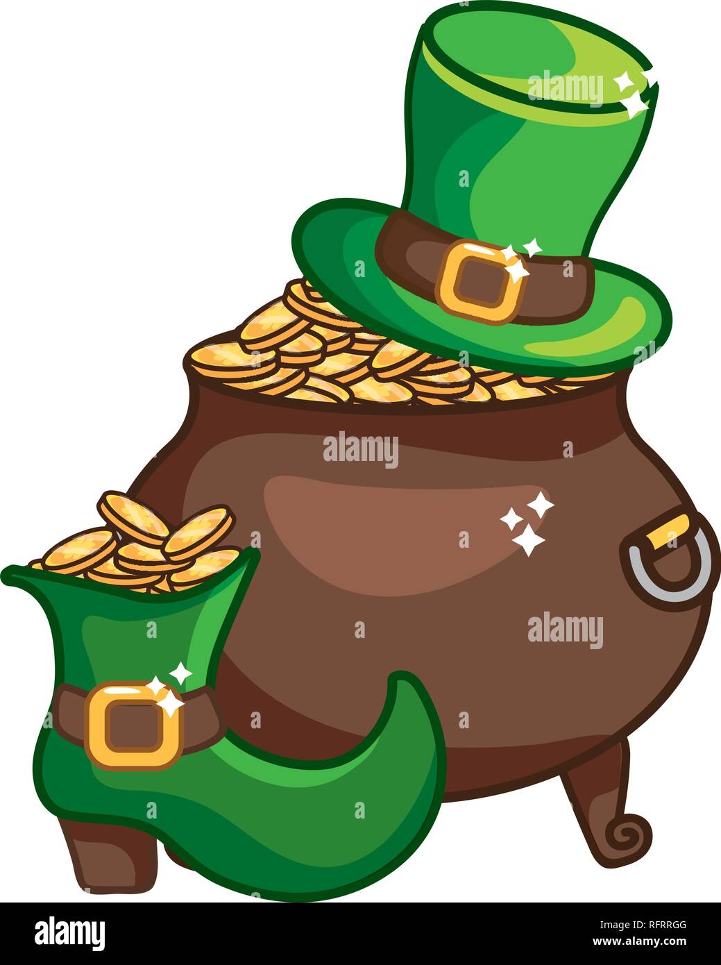 st patricks day cartoon Stock Vector Image & Art - Alamy