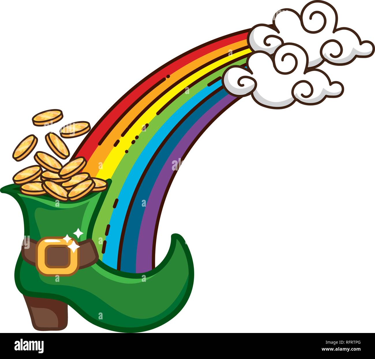 st patricks day cartoon Stock Vector Image & Art - Alamy