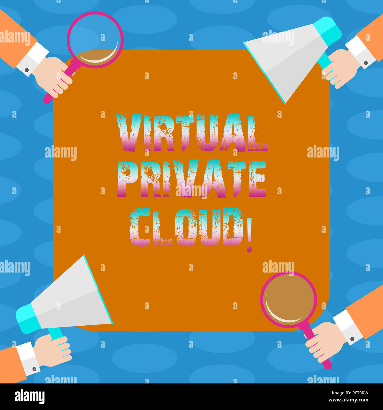 Word writing text Virtual Private Cloud. Business concept for configurable pool of shared ...