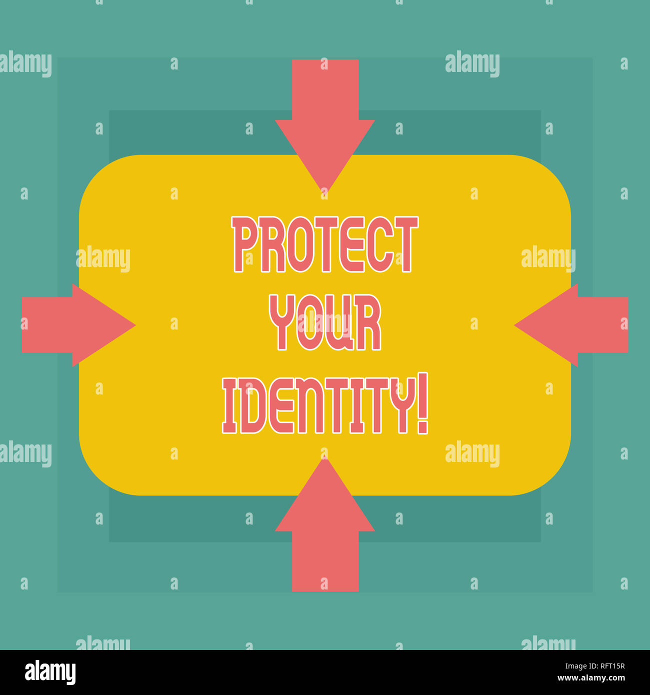 Conceptual hand writing showing Protect Your Identity. Business photo ...