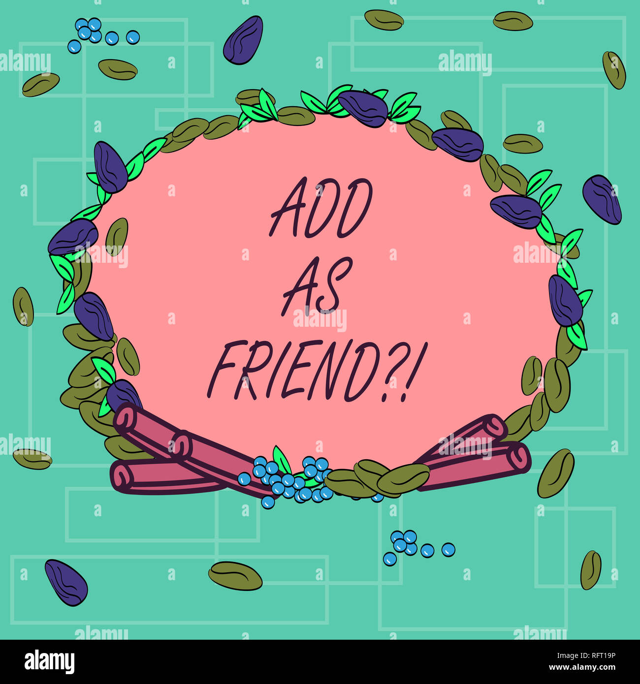 Word writing text Add As Friendquestion. Business concept for Asking if ...
