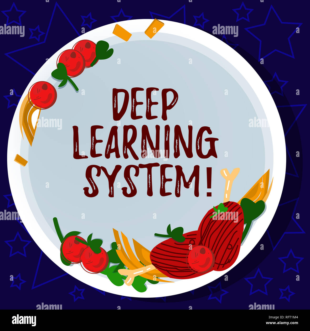 Word writing text Deep Learning System. Business concept for collection ...