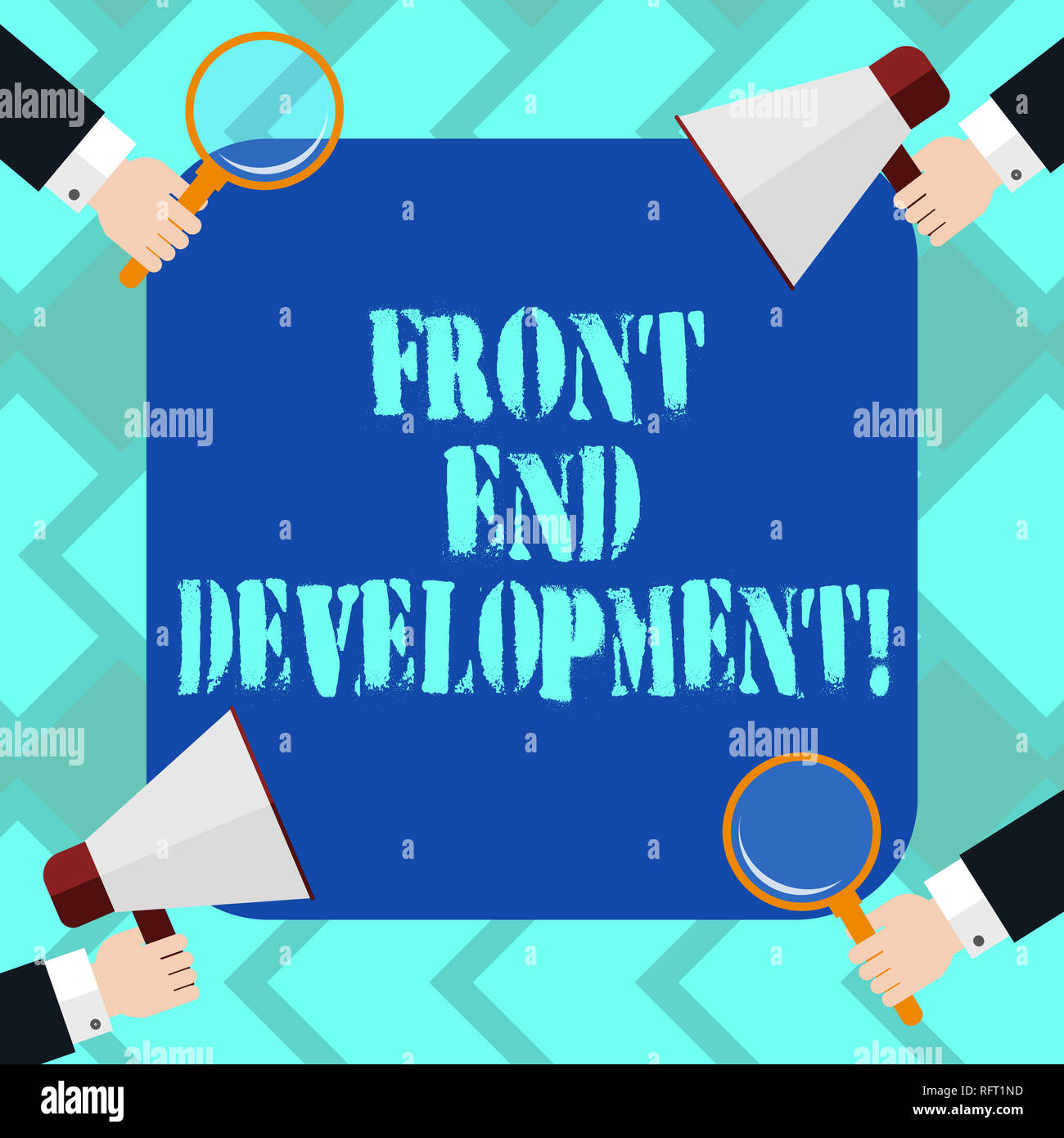 Frontend developer text hi-res stock photography and images - Alamy