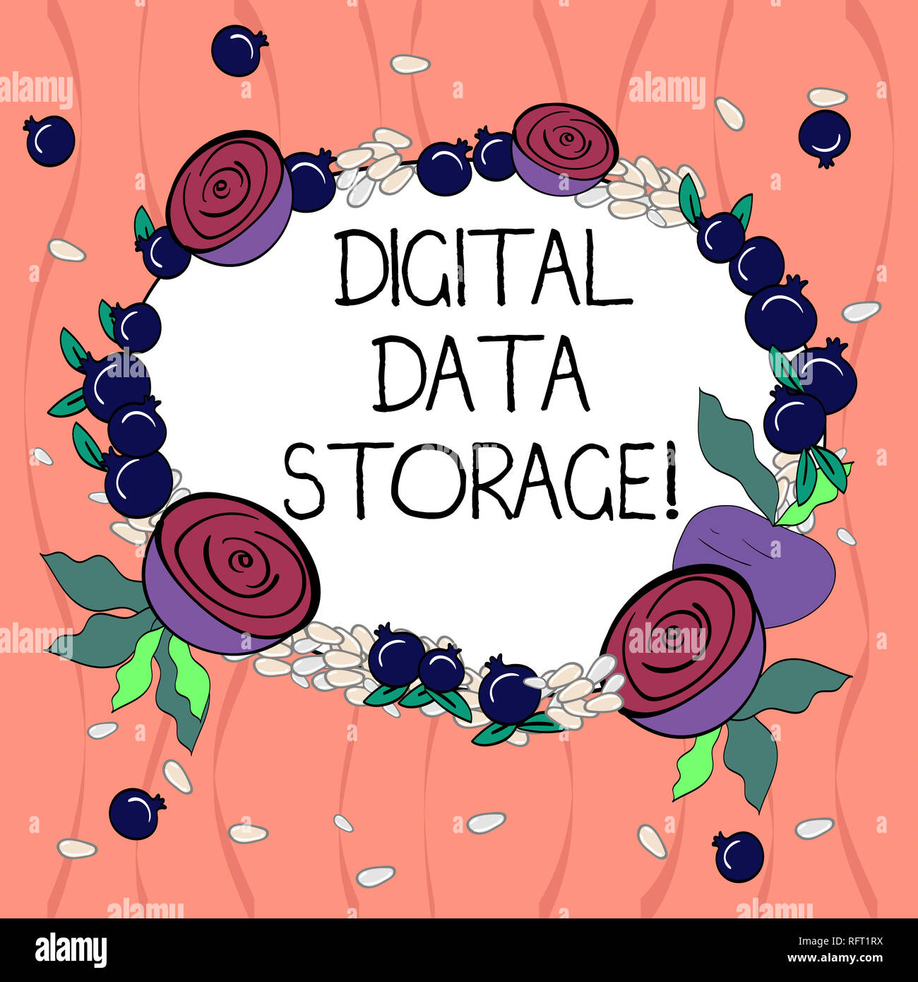 Word Writing Text Digital Data Storage Business Concept For Format For