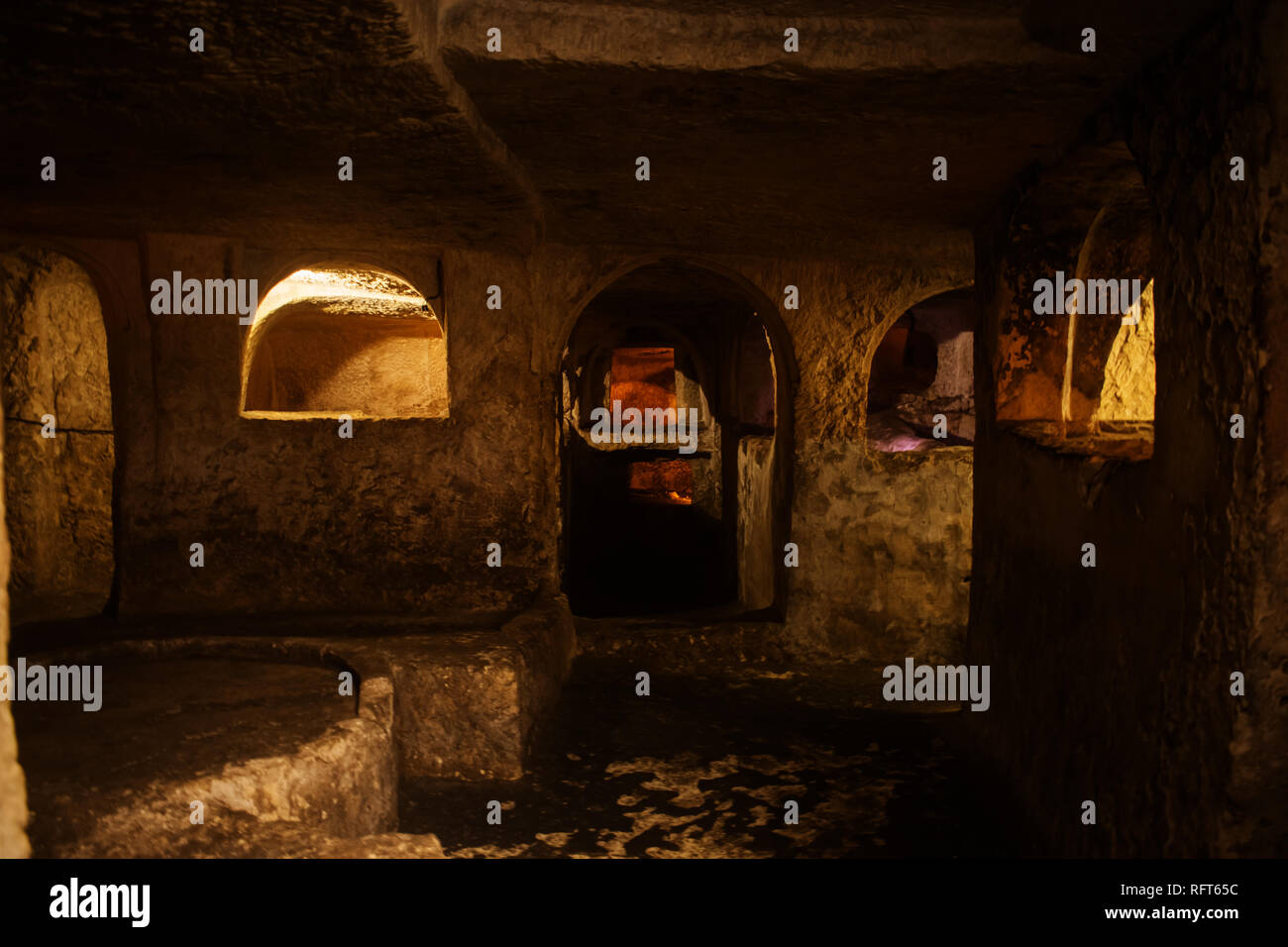 Malta underground hi-res stock photography and images - Alamy