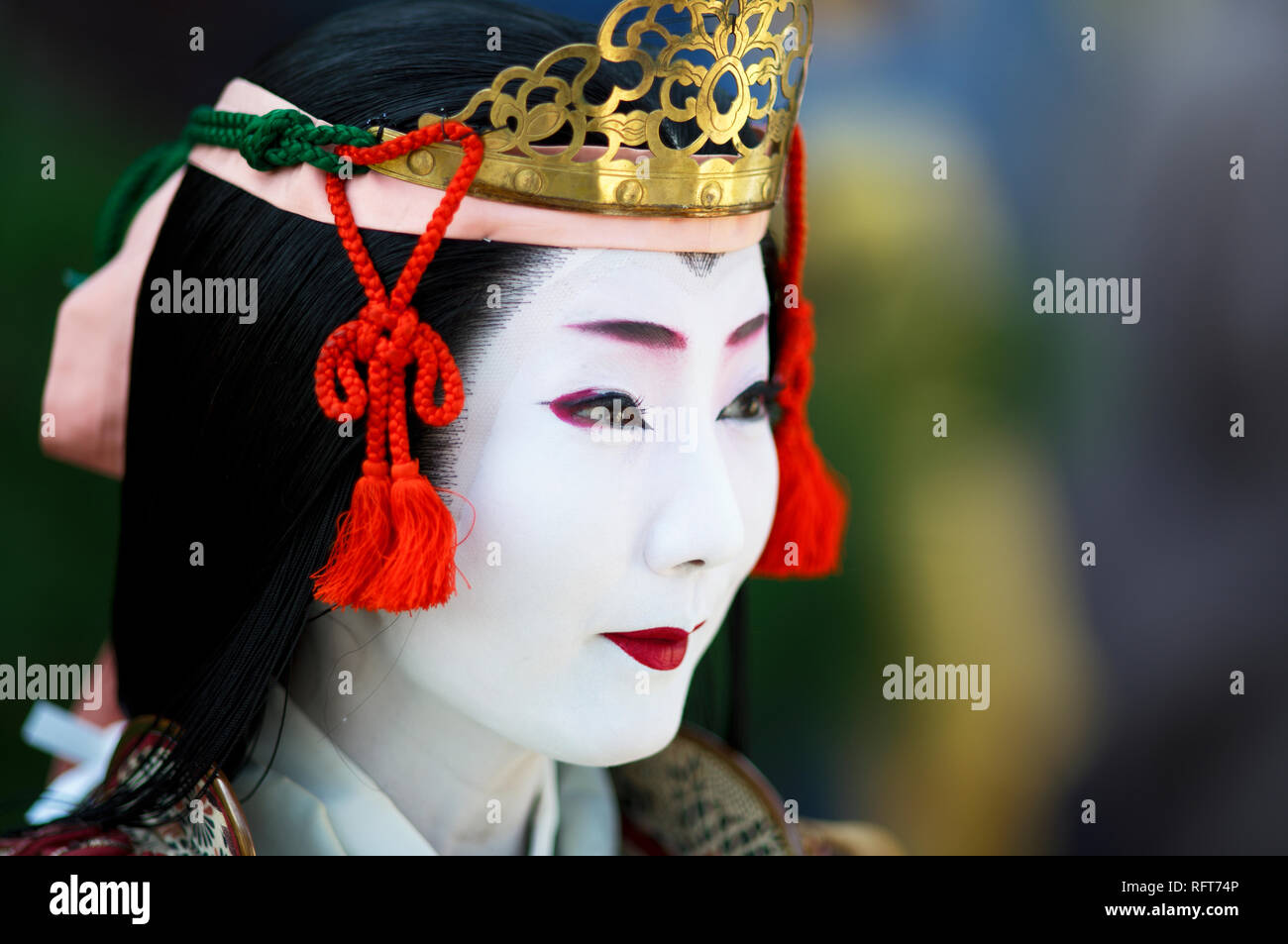 Female Samurai Tomoe Gozen, Jidai festival, Kyoto, Japan, Asia Stock ...