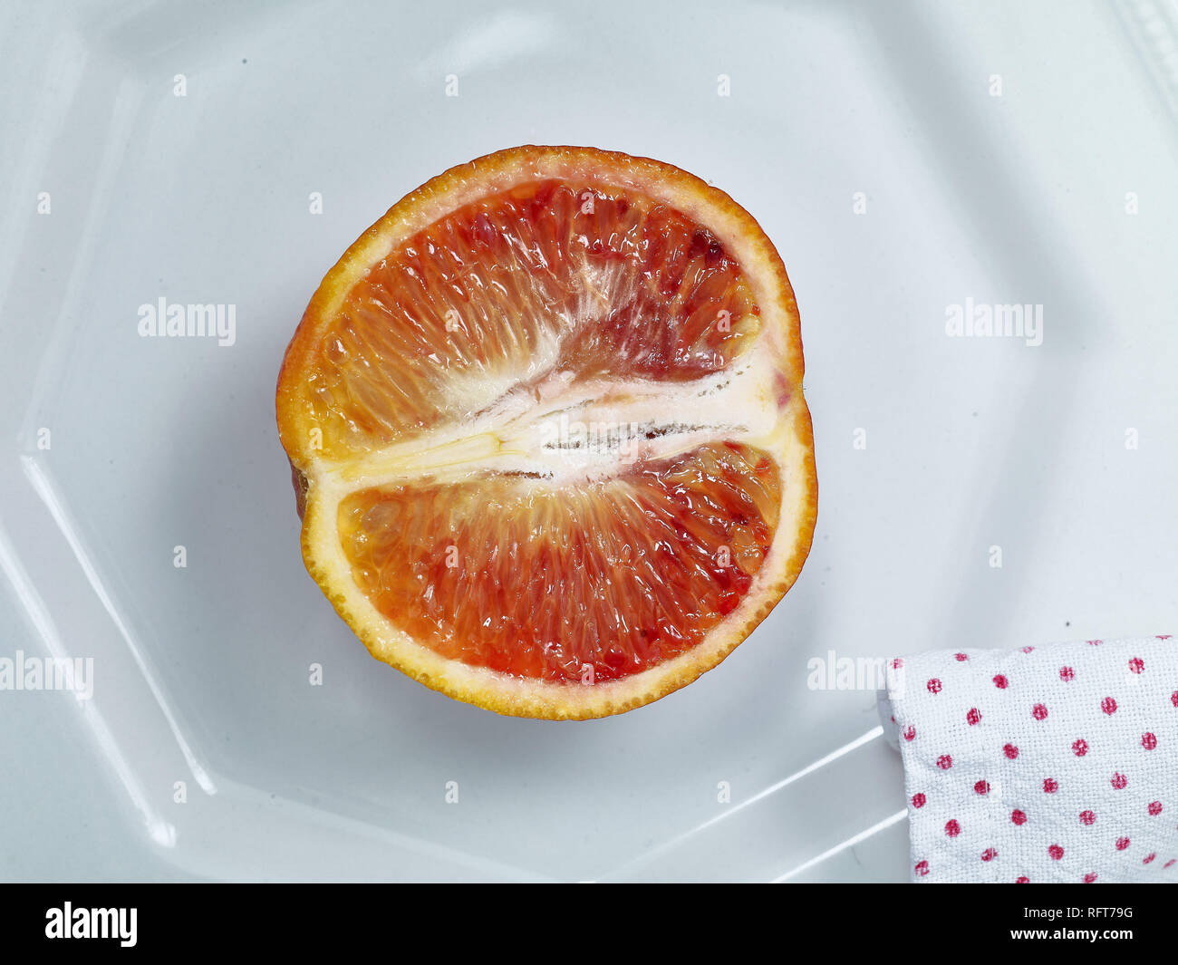 Blood orange food still-life photograph Stock Photo - Alamy