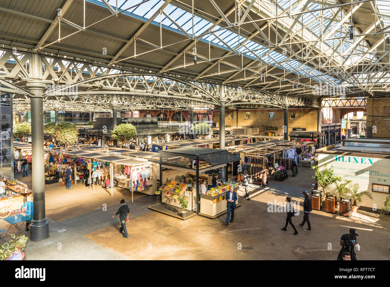 Old Spitalfields Market, London, England, United Kingdom, Europe Stock ...