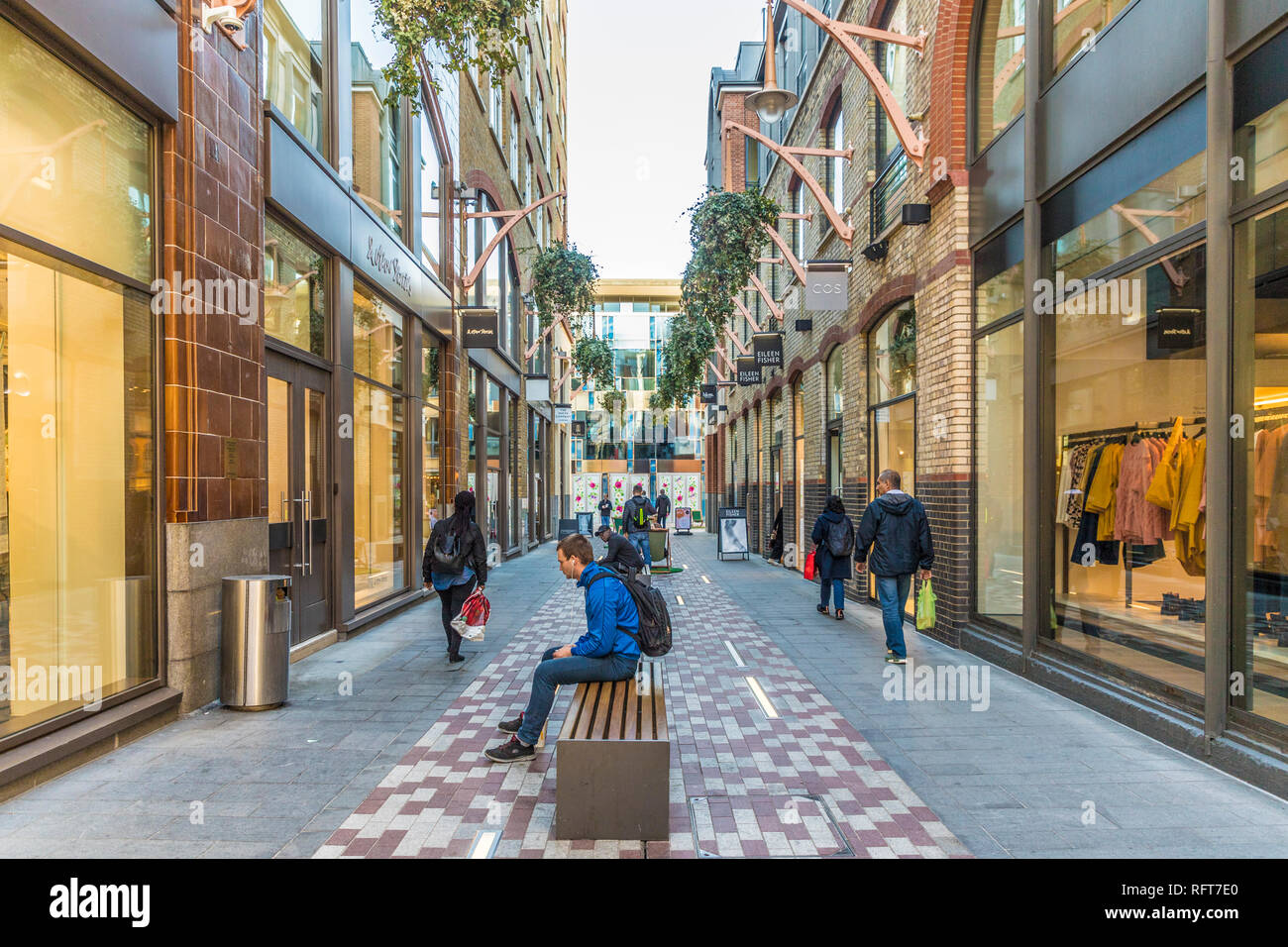 St. Martin's Courtyard in Covent Garden, London, England, United ...