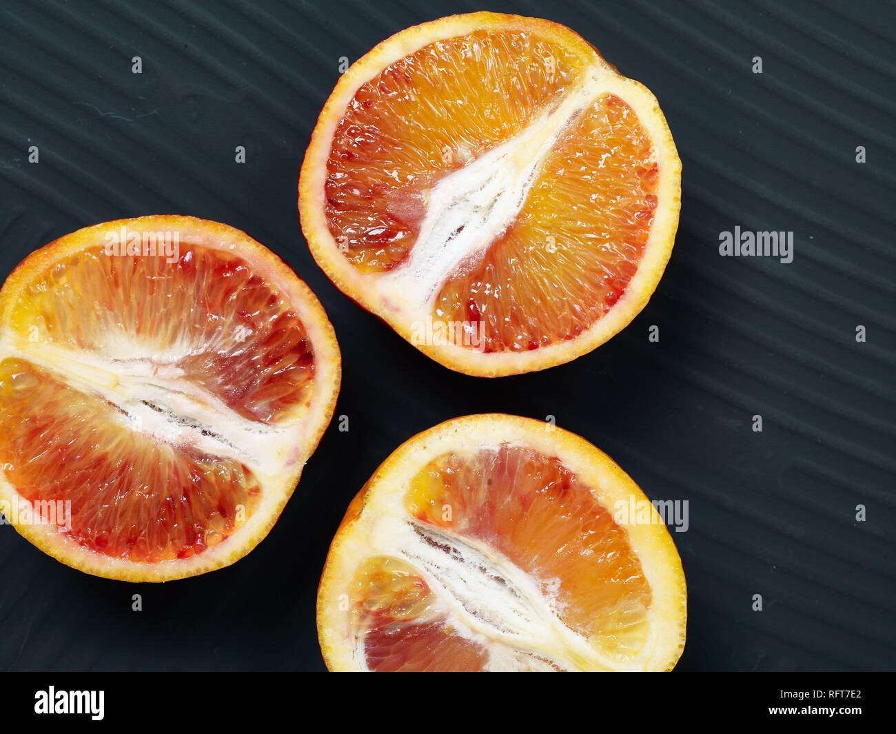 Blood orange food still-life photograph Stock Photo - Alamy