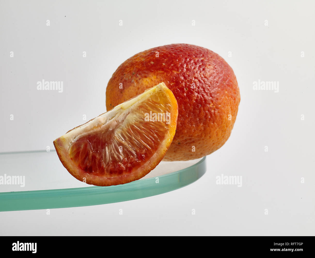 Blood orange food still-life photograph Stock Photo - Alamy