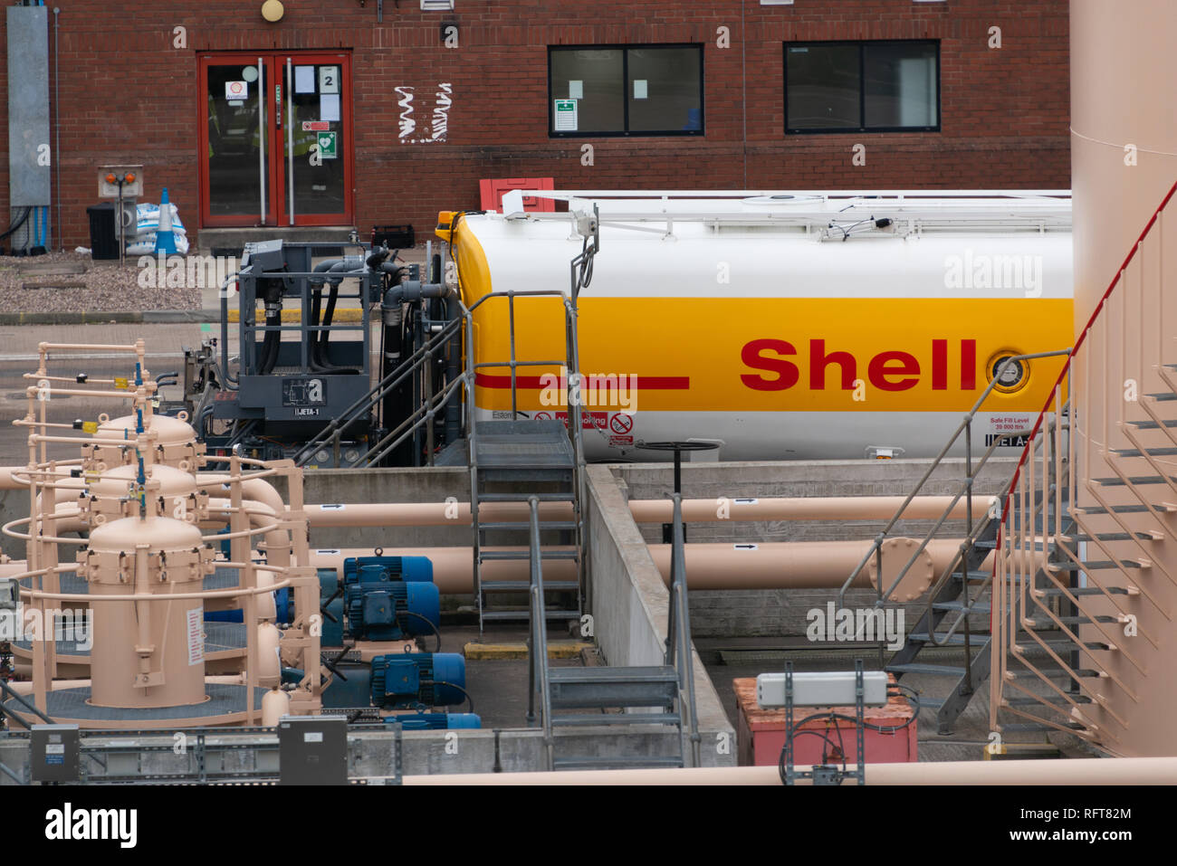 Midlands fuel depot hi-res stock photography and images - Alamy