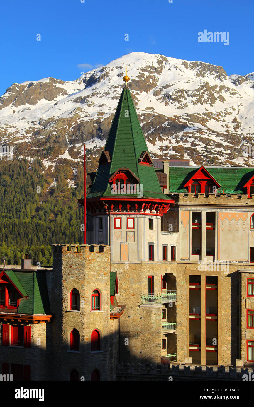 St moritz vertical hi-res stock photography and images - Alamy