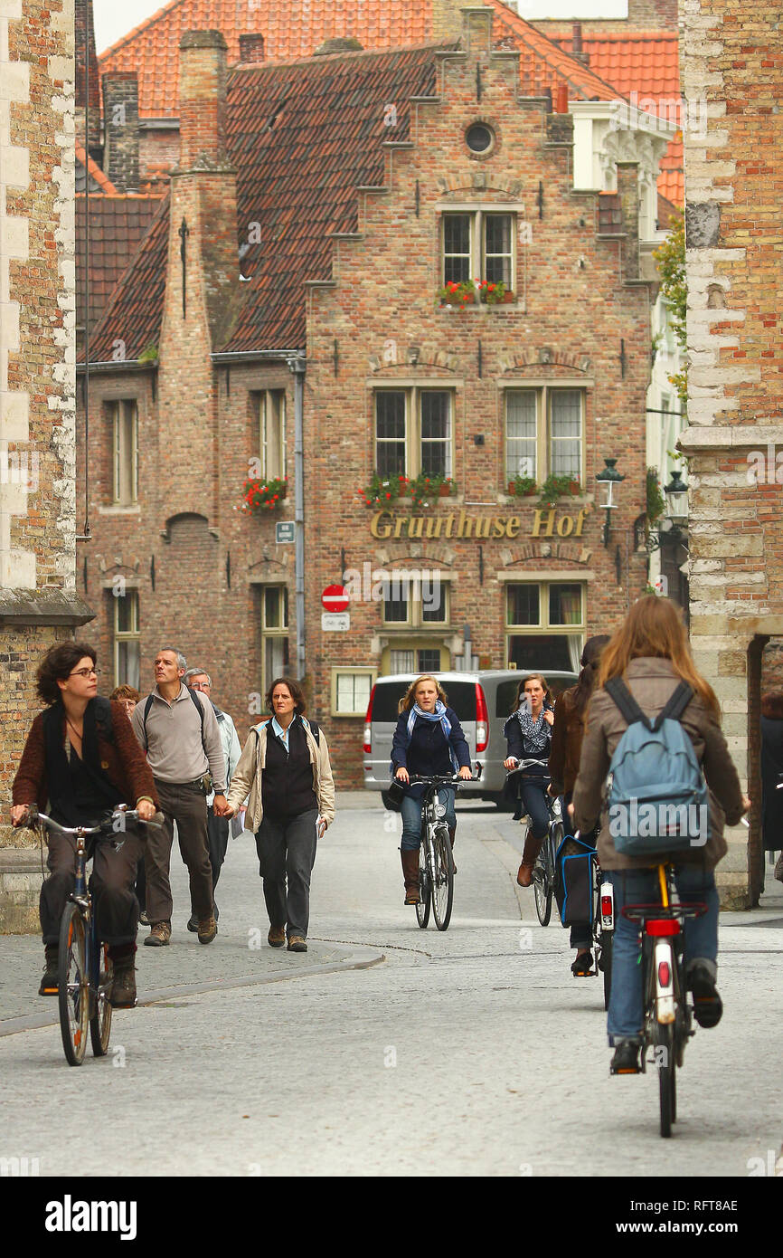 Mariastraat bruges hi-res stock photography and images - Alamy