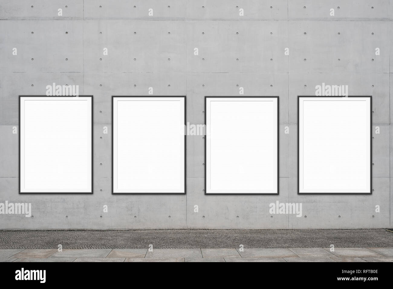 Advertising poster frames hi-res stock photography and images - Alamy