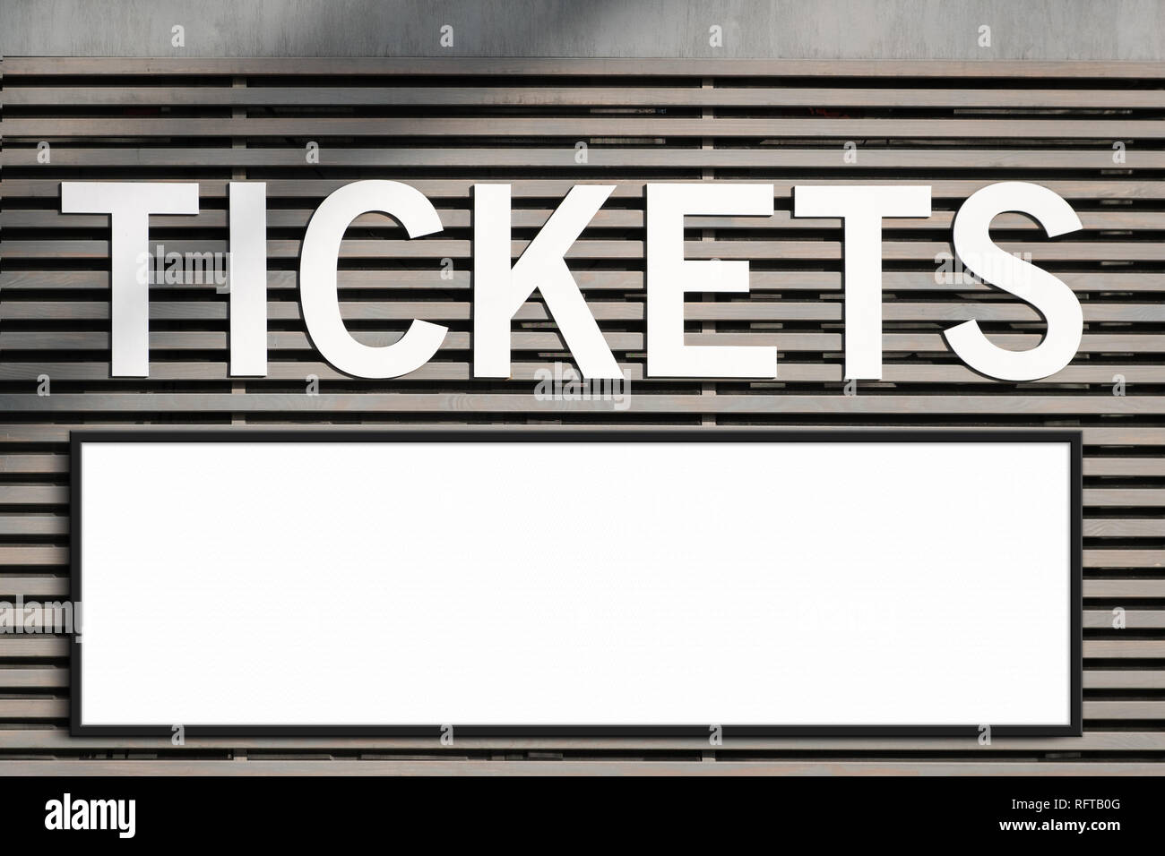 Cinema ticket counter hi-res stock photography and images - Alamy