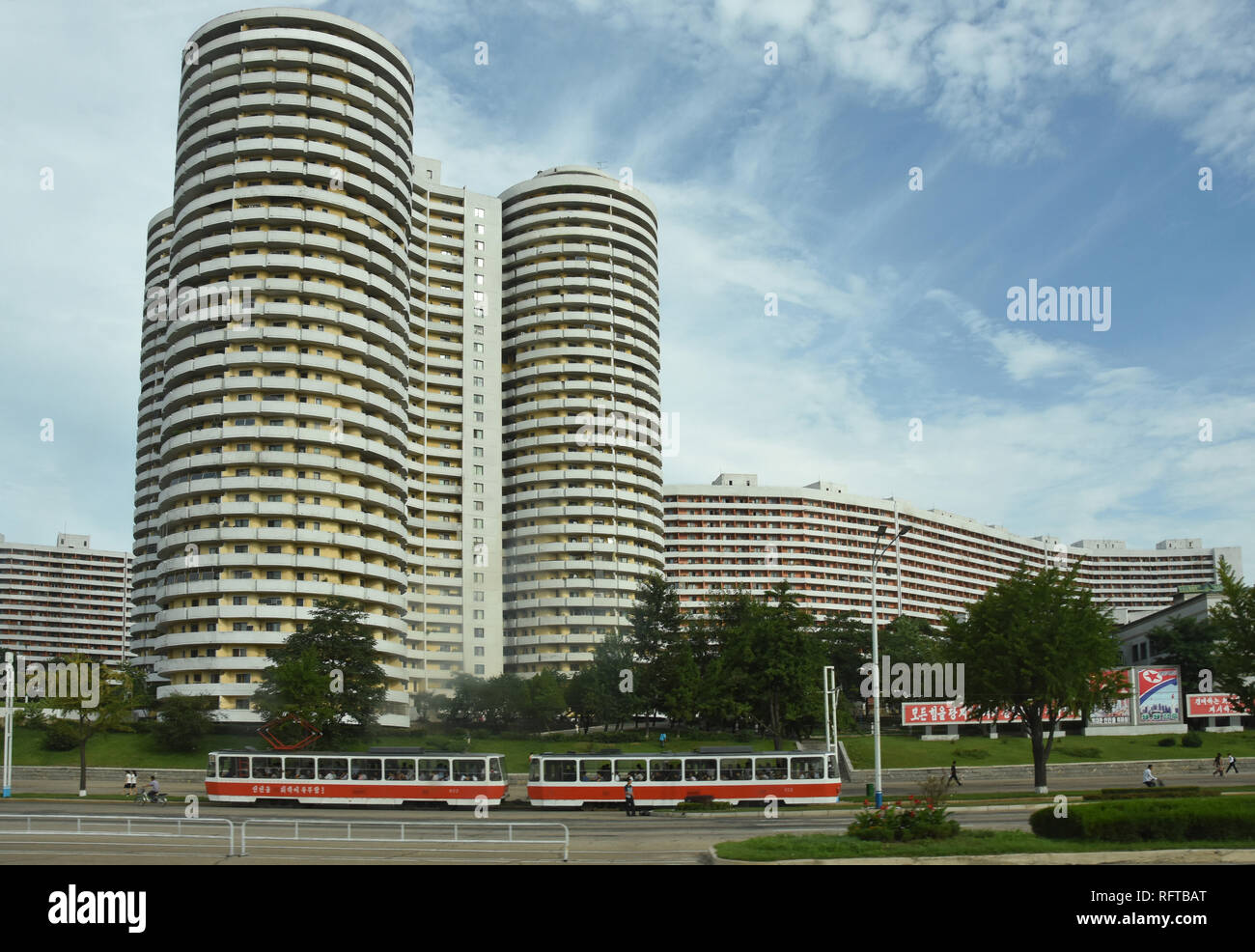 Block flats pyongyang north korea hi-res stock photography and images ...