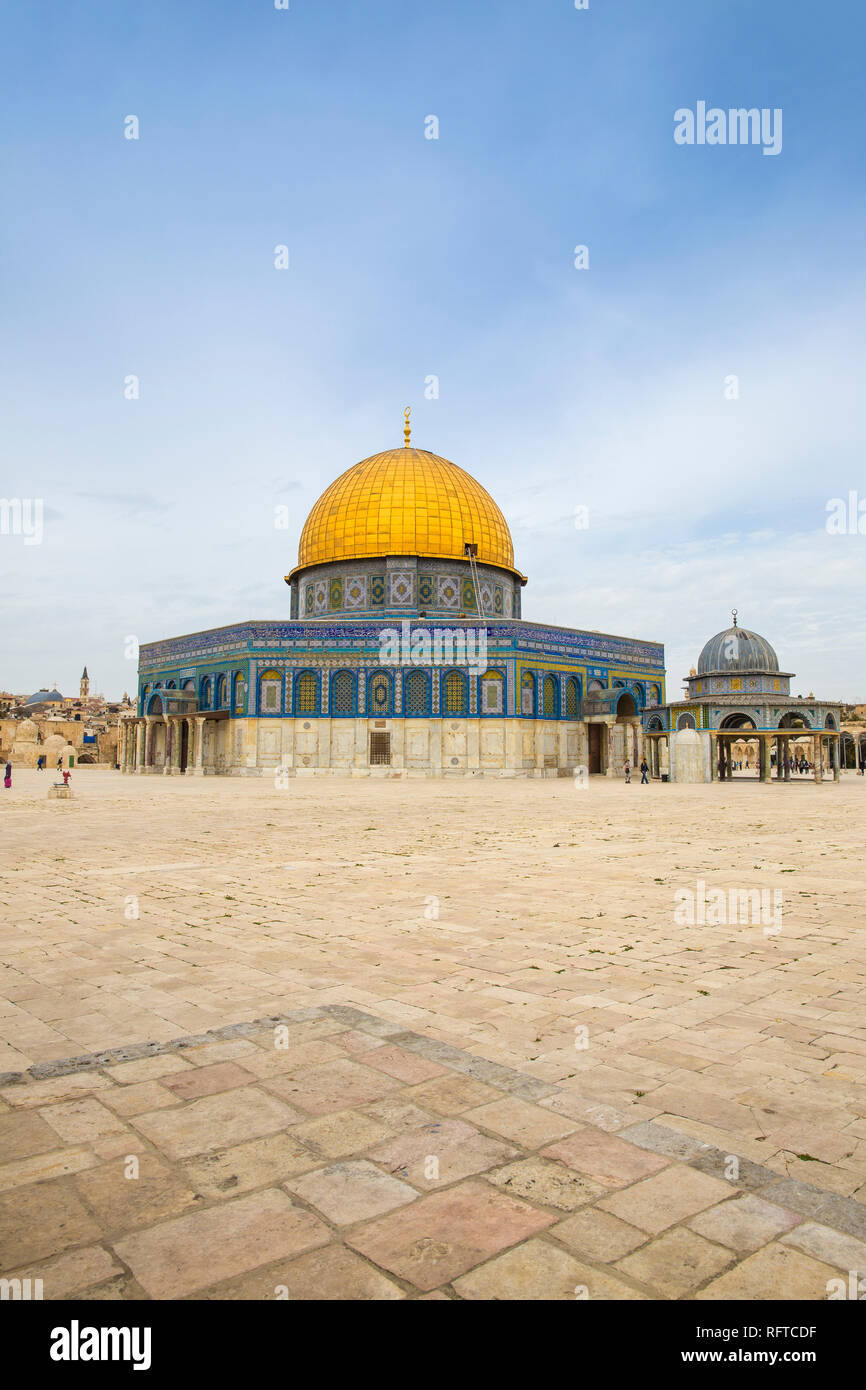 Dome of the Rock, Temple Mount, Old City, UNESCO World Heritage Site ...