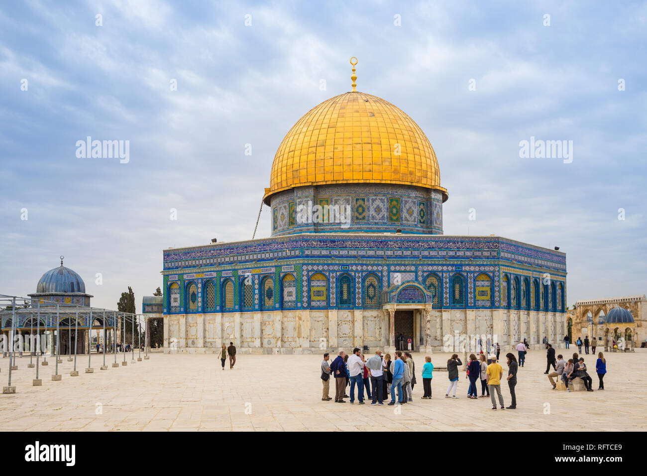 Dome of the Rock, Temple Mount, Old City, UNESCO World Heritage Site ...