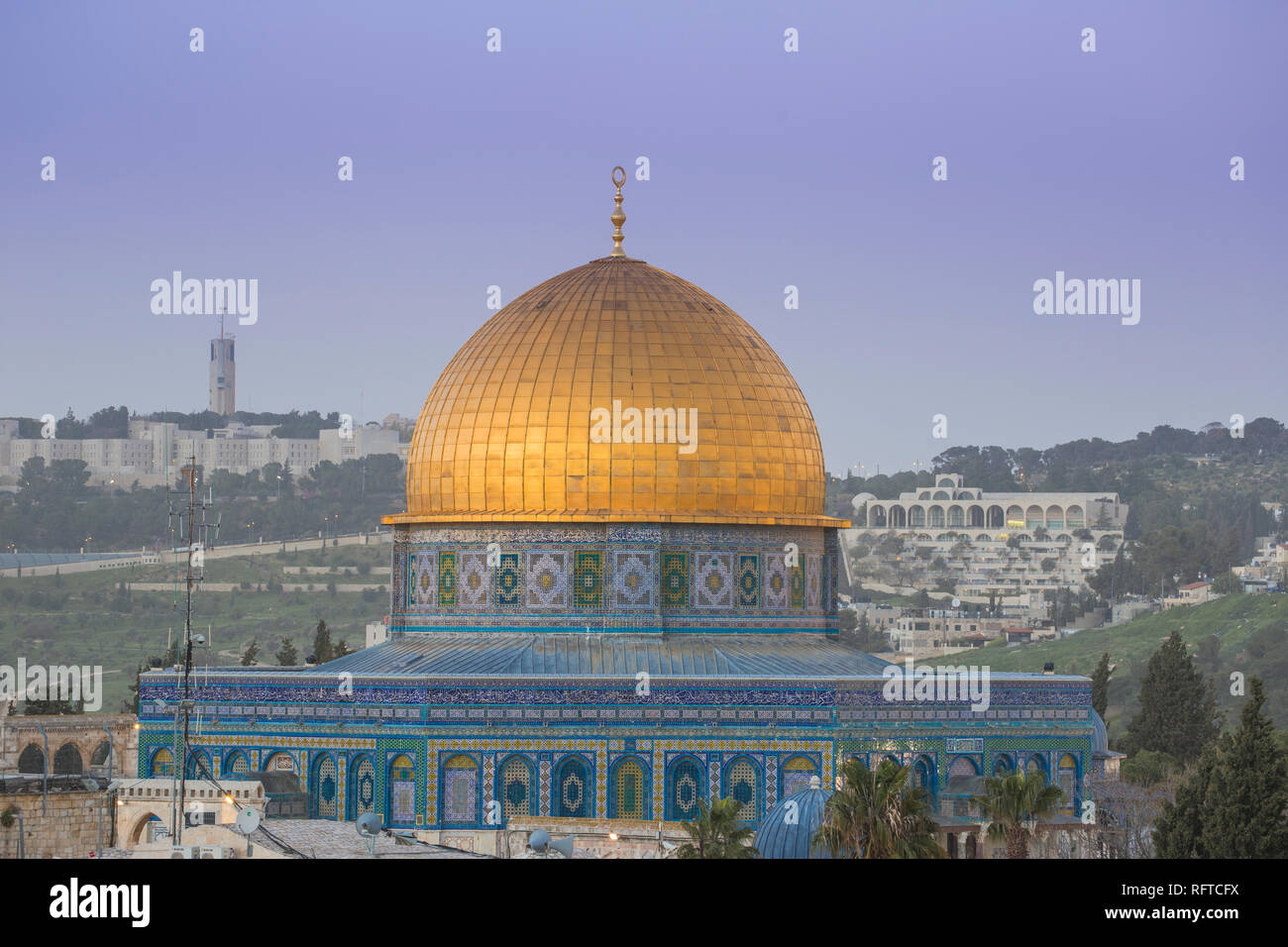 Dome of the Rock, Old City, UNESCO World Heritage Site, Jerusalem ...