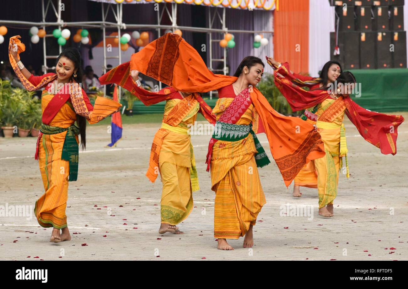 Guwahati, Assam, India. 26th January, 2019. Guwahati, Assam, India ...