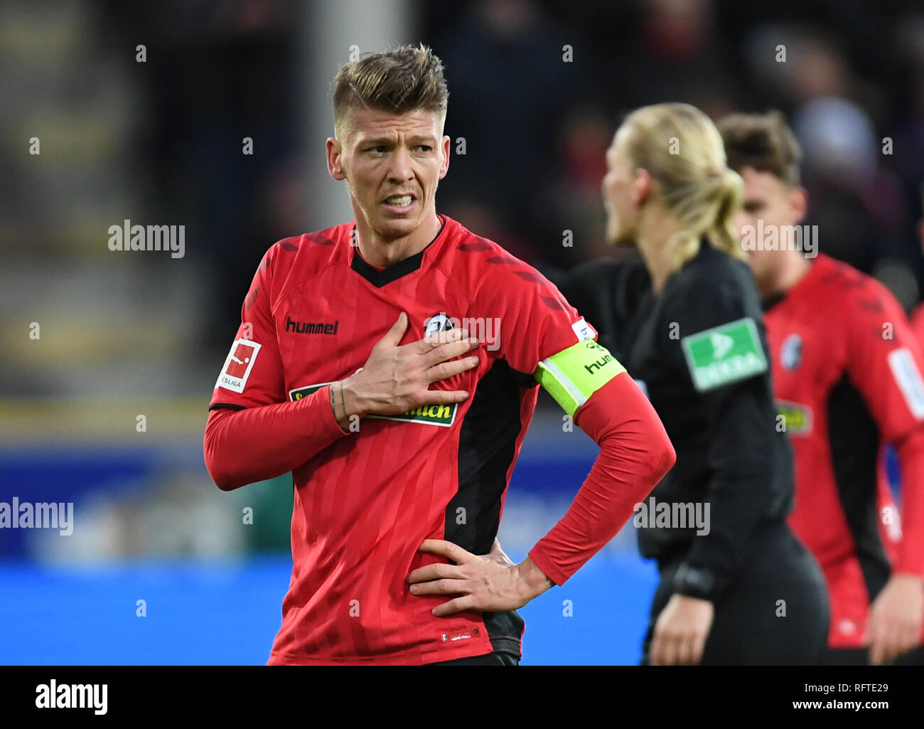 Freiburg Im Breisgau, Germany. 26th Jan, 2019. Soccer: Bundesliga, SC ...