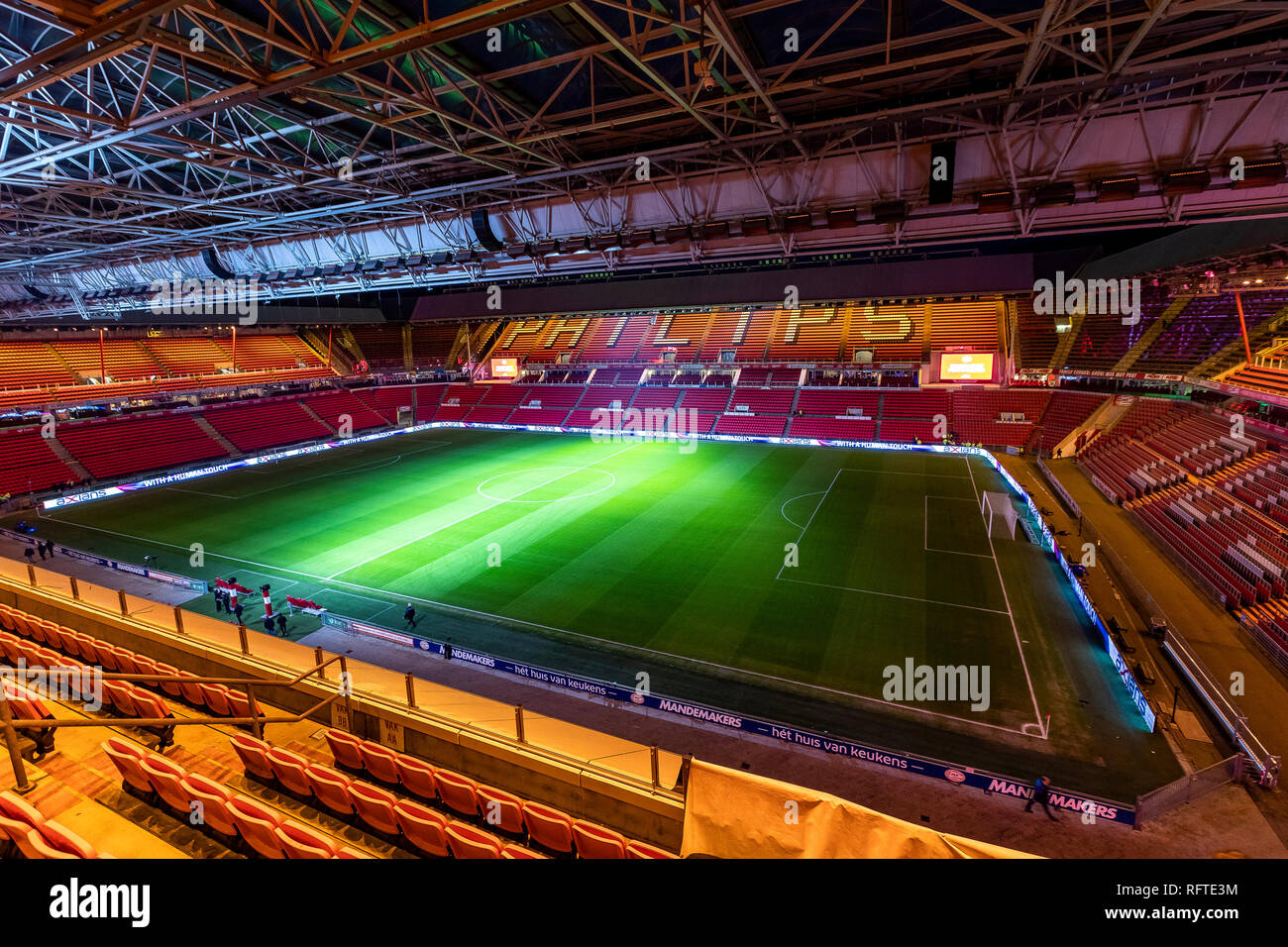 Eindhoven, , Netherlands. 26th Jan, 2019. football, Philips Stadium ...