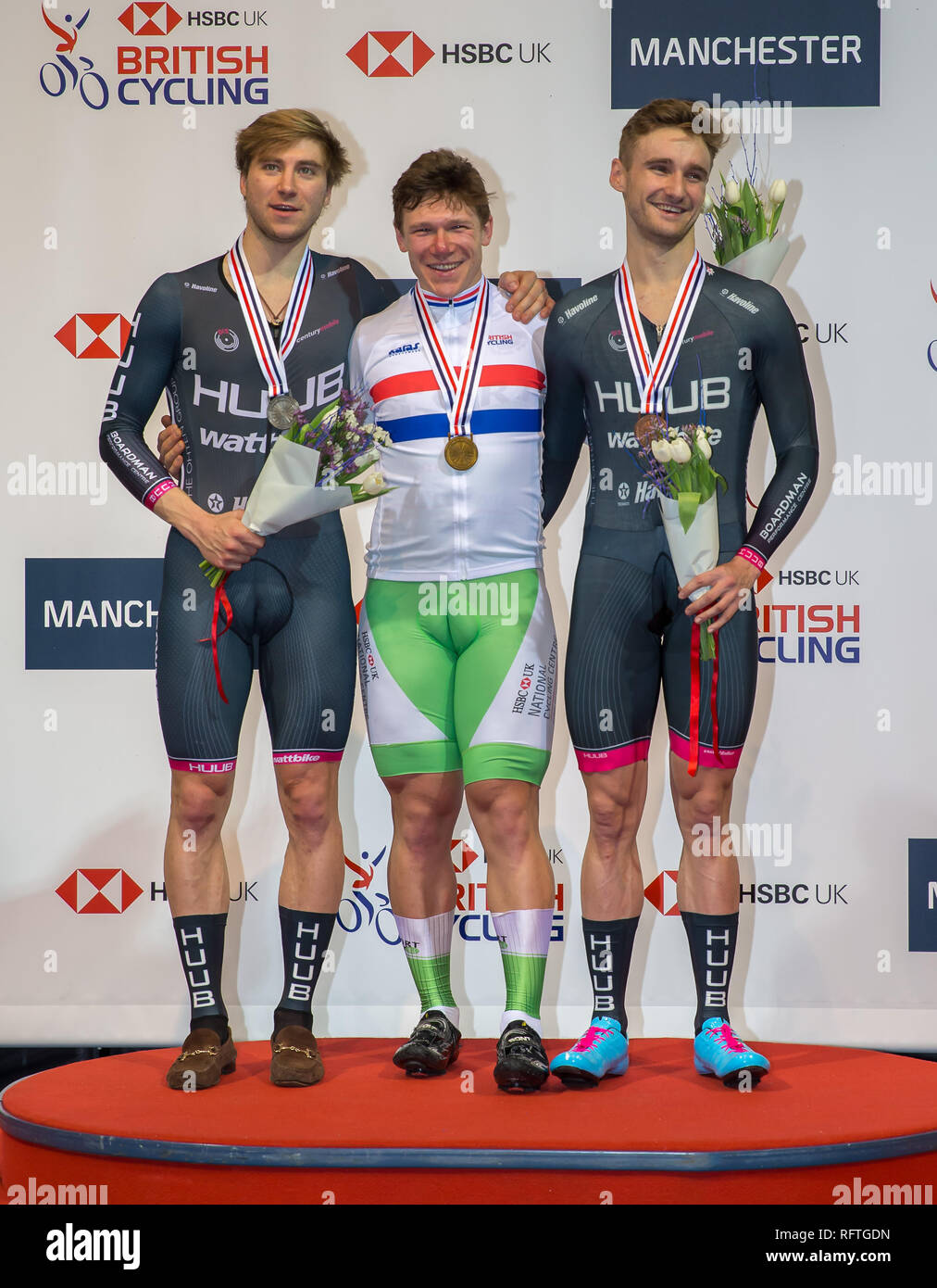 Manchester Velodrome, Manchester, UK. 26th Jan, 2019. HSBC UK National ...