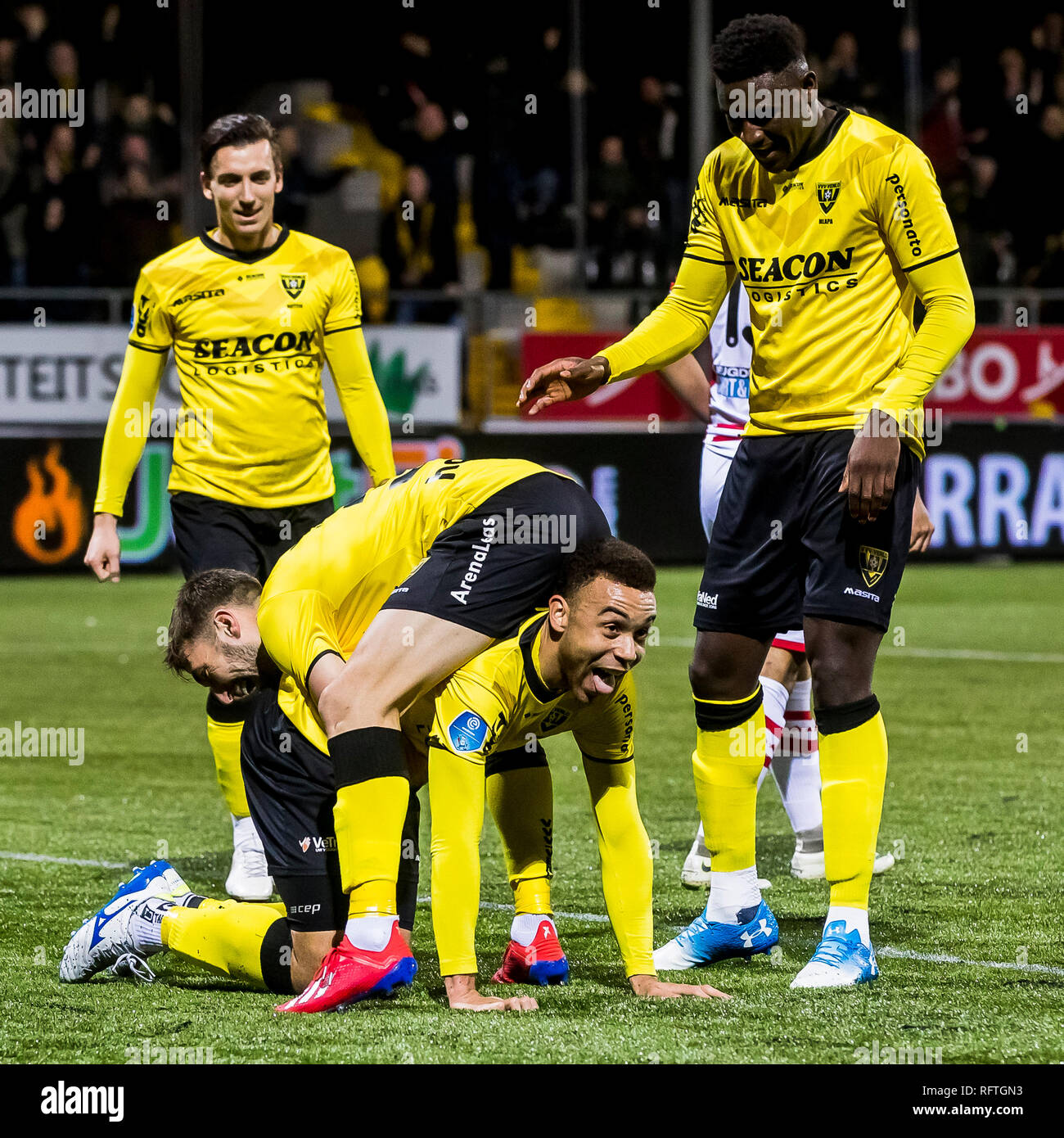 VENLO, VVV Venlo - FC Emmen, 26-01-2019 football, Dutch Eredivisie ...
