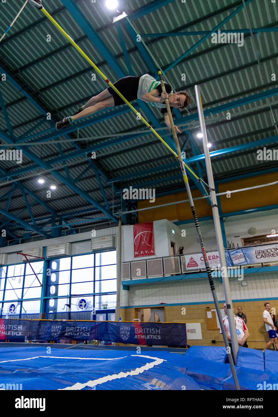 Cardiff, Wales, UK. 26th January, 2019. Athletes at the 2019 Welsh ...