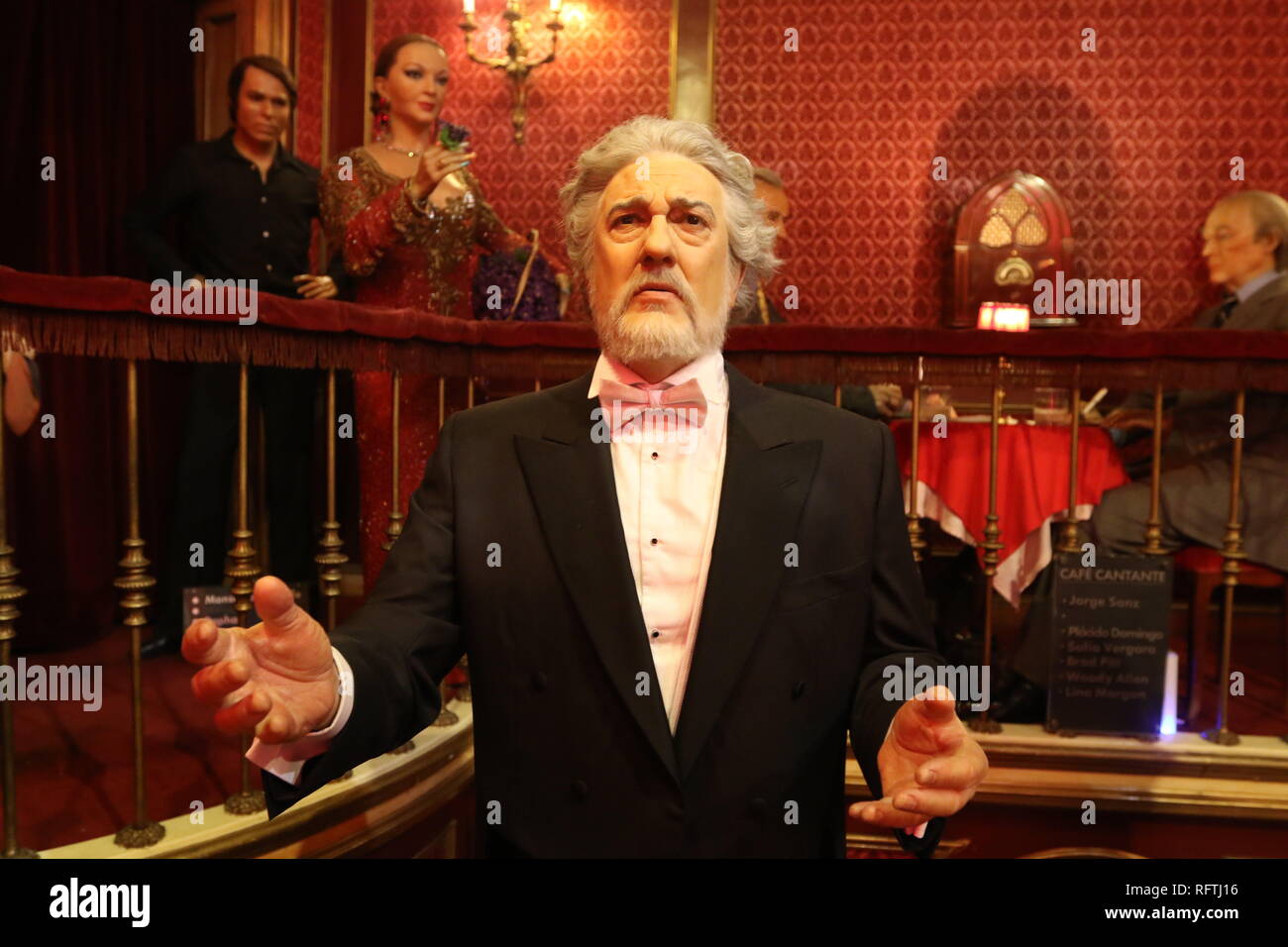 January 26, 2019 - 26 january 2019 (Madrid) The Wax Museum of Madrid ...