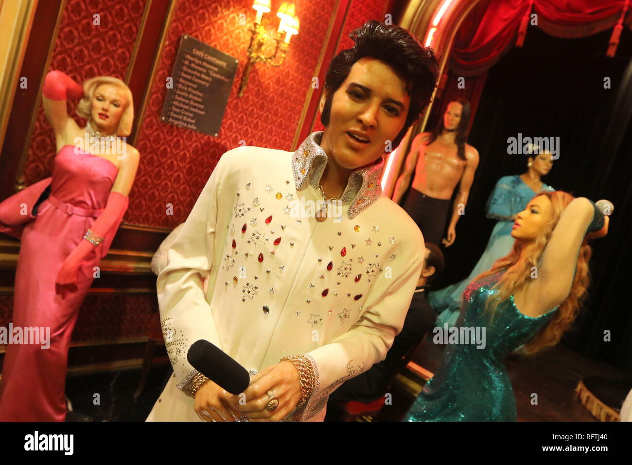 January 26, 2019 - 26 january 2019 (Madrid) The Wax Museum of Madrid ...