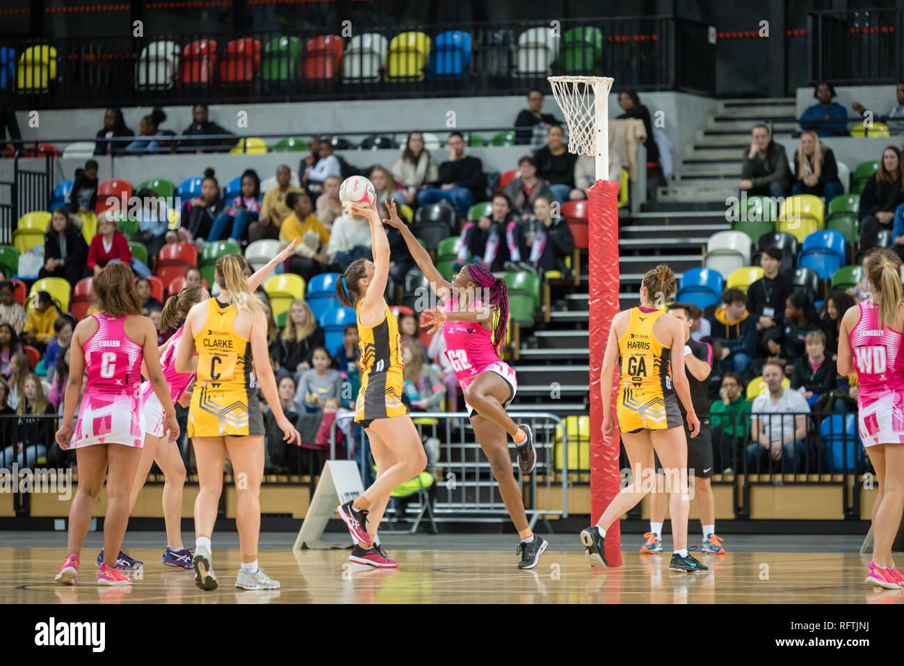 Netball superleague hi-res stock photography and images - Alamy