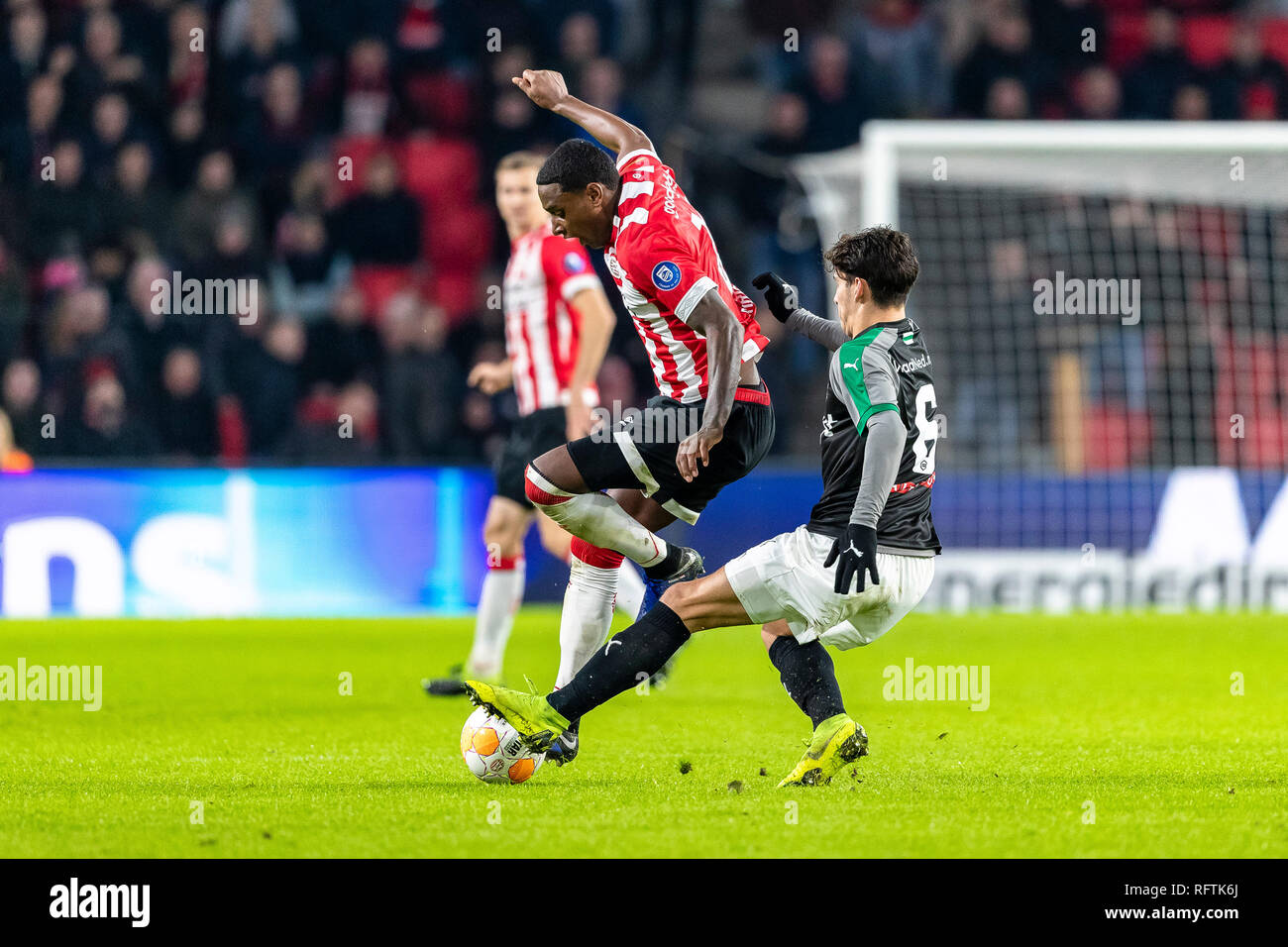 EINDHOVEN, Netherlands, 26-01-2019, football, Philips Stadium, Dutch ...