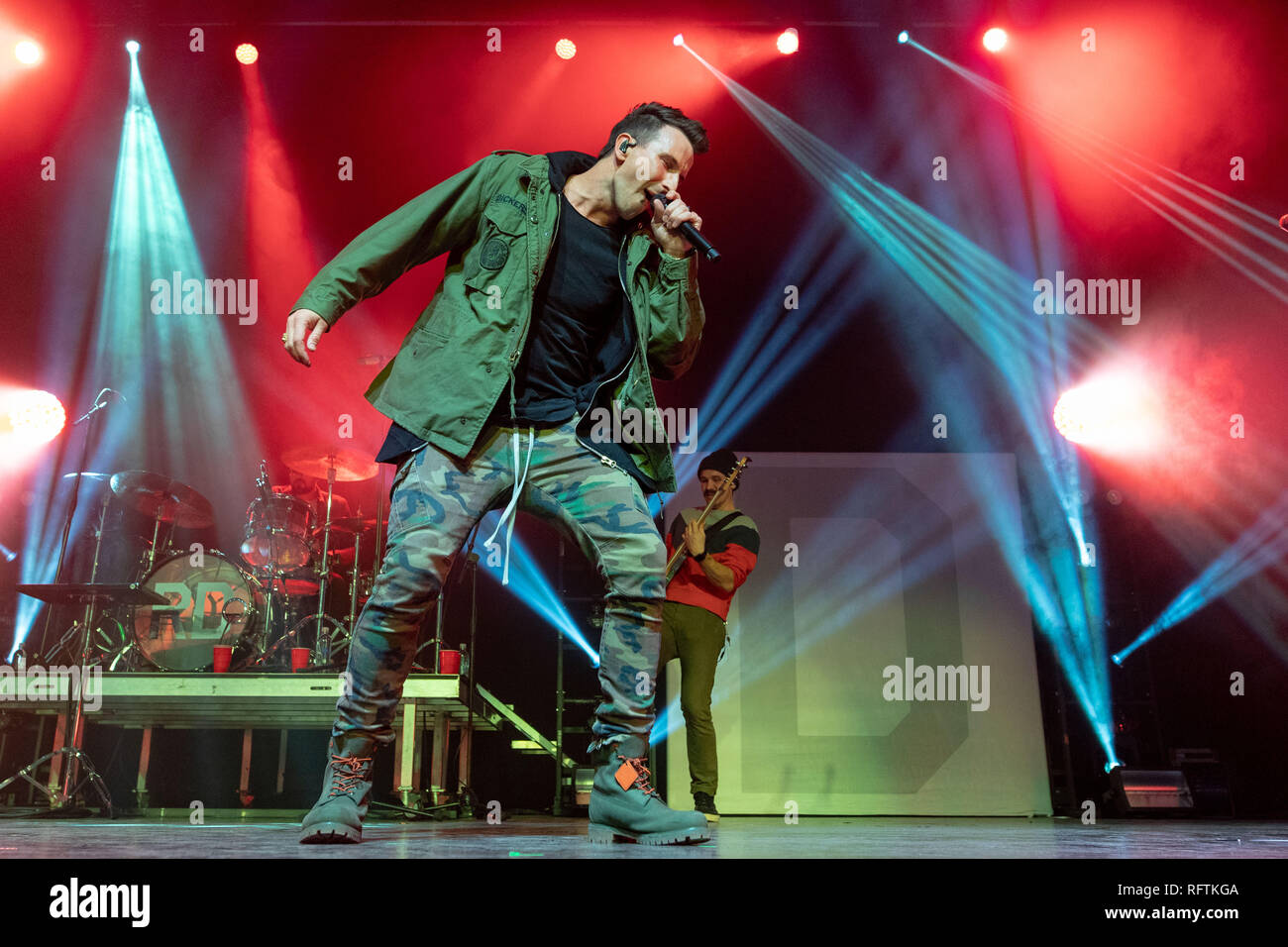 Madison, Wisconsin, USA. 25th Jan, 2019. RUSSELL DICKERSON during The ...