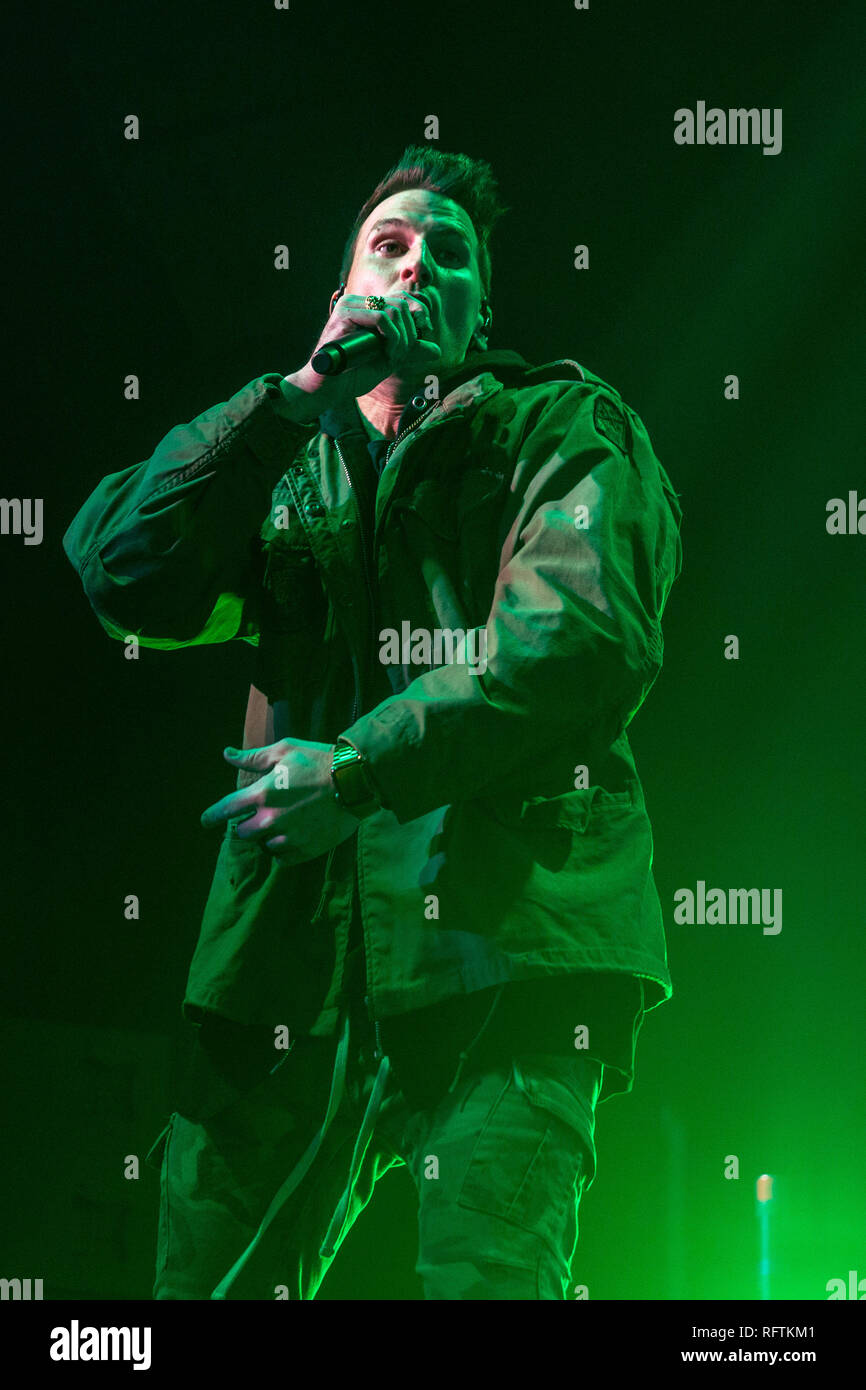 Madison, Wisconsin, USA. 25th Jan, 2019. RUSSELL DICKERSON during The ...