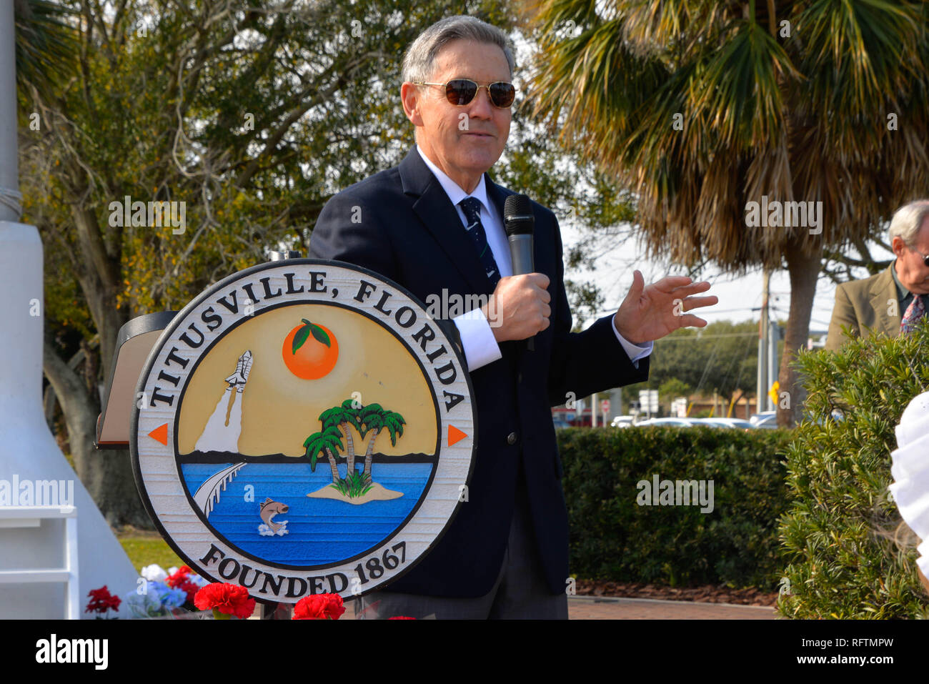 Titusville, Florida. USA. January 26, 2019. NASA’s Kennedy Space Center ...