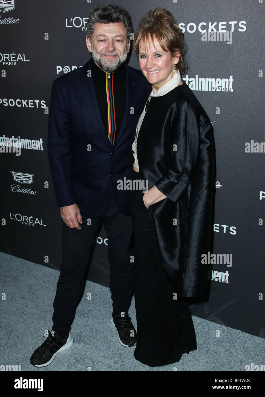 West Hollywood, California, USA. 26th January, 2019. Actor Andy Serkis ...