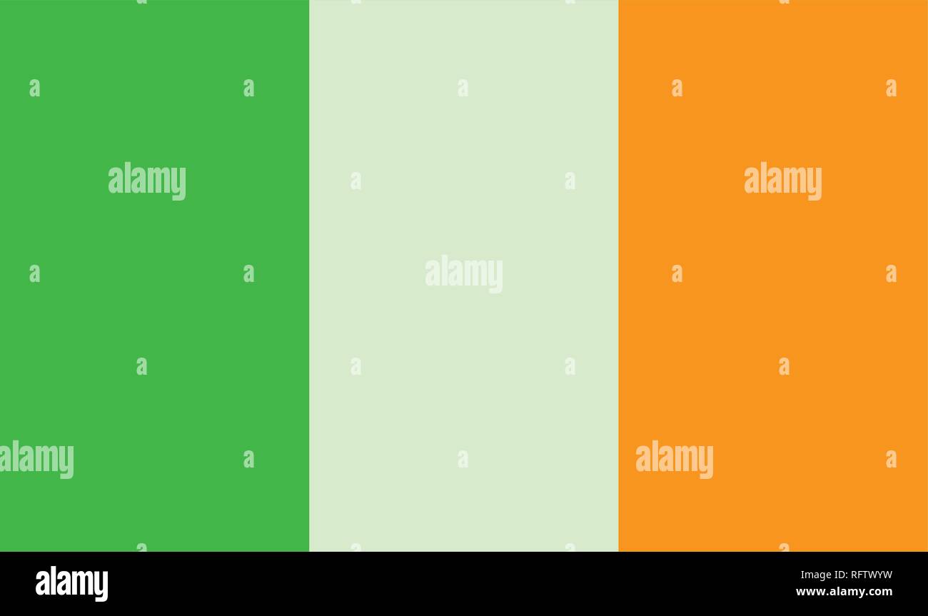 ireland flag cartoon Stock Vector Image & Art - Alamy