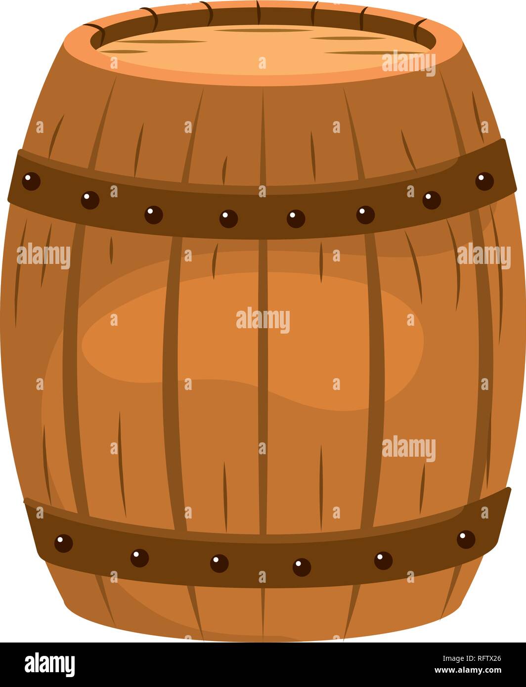 Cartoon barrel hi-res stock photography and images - Alamy