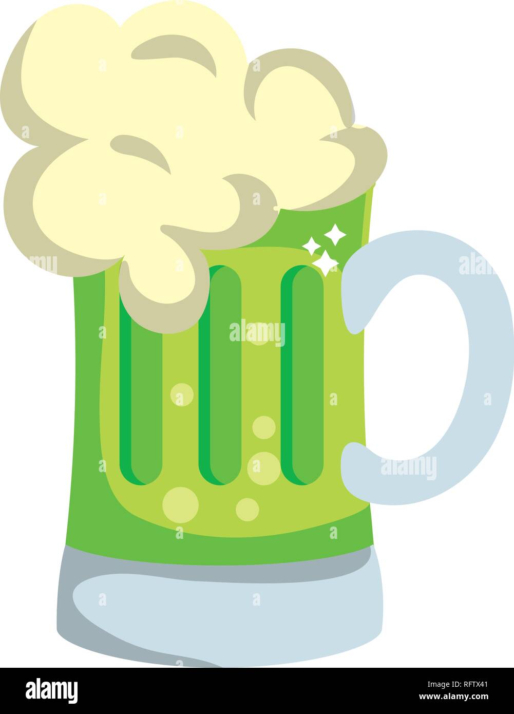 fresh beer cartoon Stock Vector Image & Art - Alamy