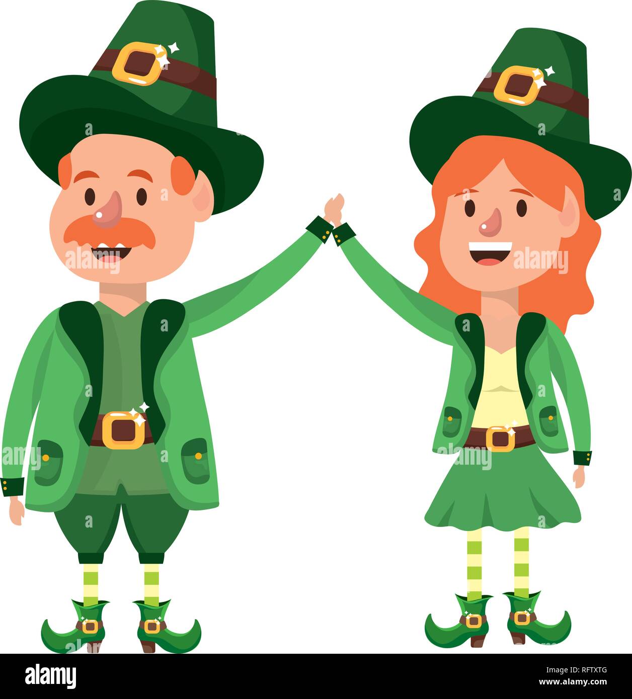 st patricks day cartoon Stock Vector Image & Art - Alamy