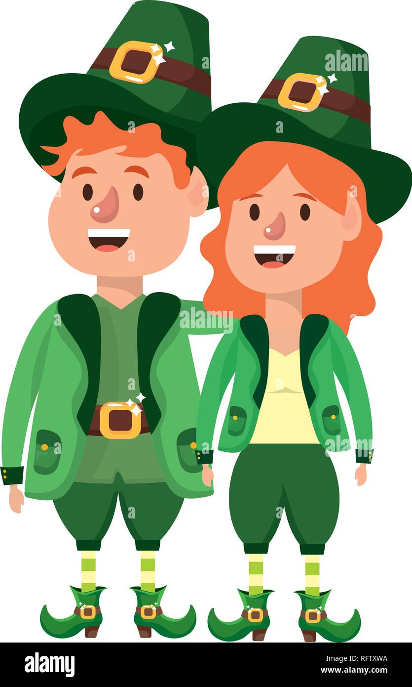st patricks day cartoon Stock Vector Image & Art - Alamy