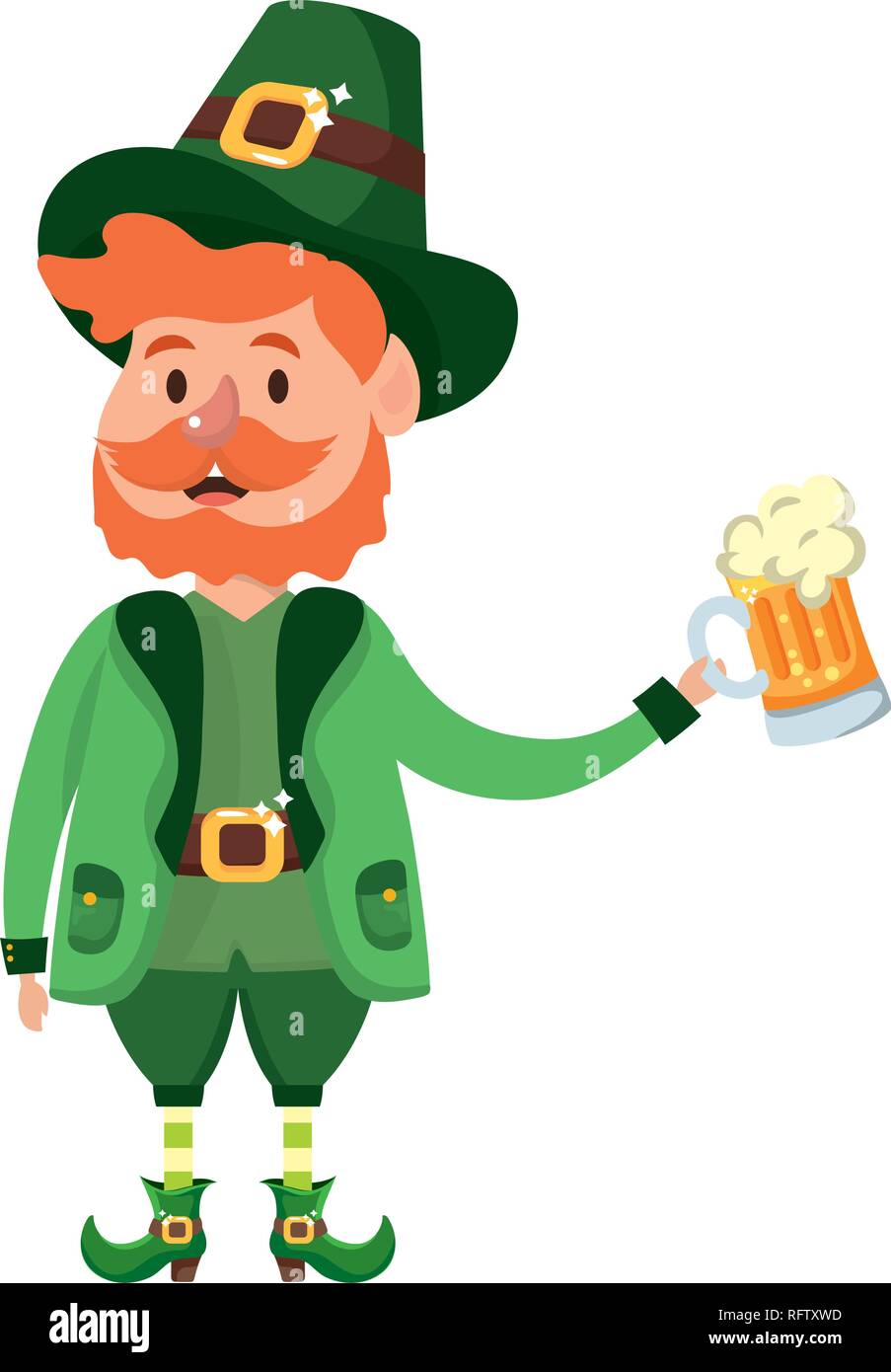 st patricks day cartoon Stock Vector Image & Art - Alamy
