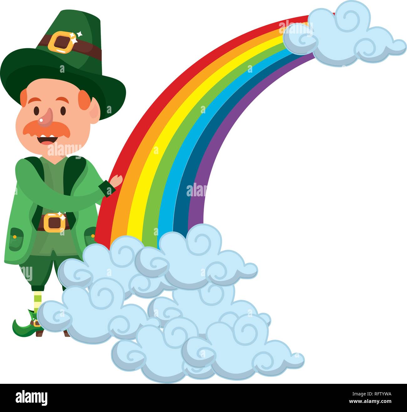 st patricks day cartoon Stock Vector Image & Art - Alamy