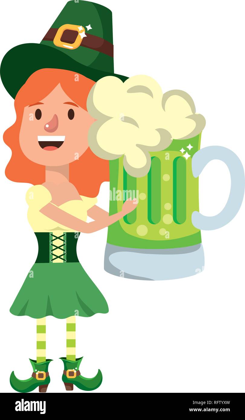 st patricks day cartoon Stock Vector Image & Art - Alamy